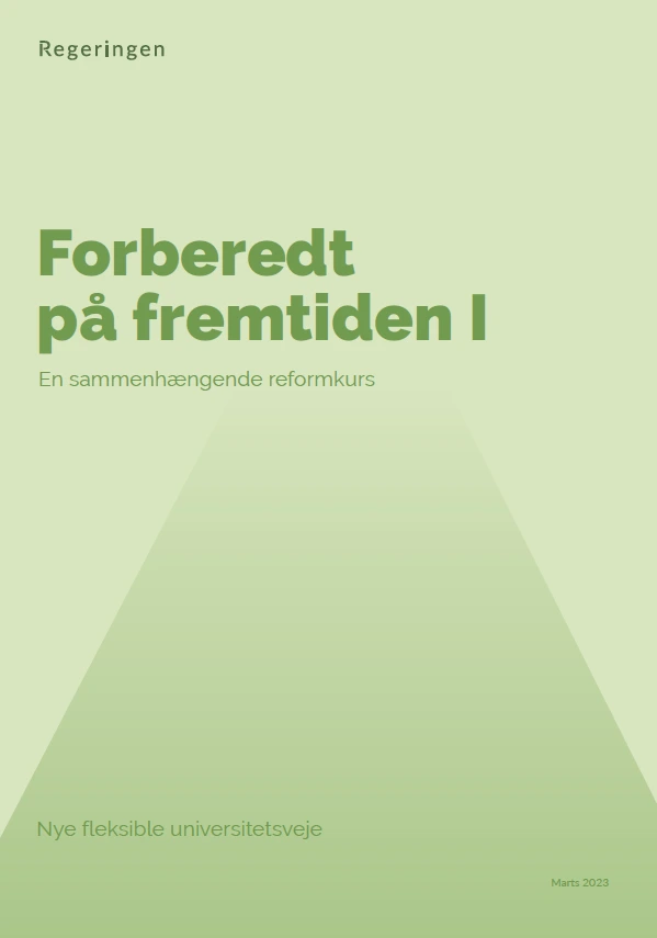 Forberedt på fremtiden I - Statsministeriet